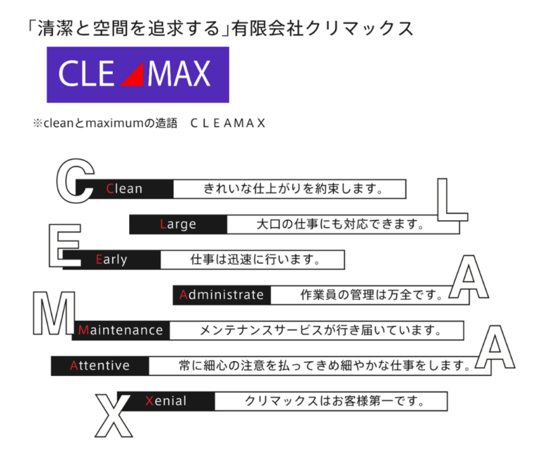 会社概要 - 有限会社 クリマックス